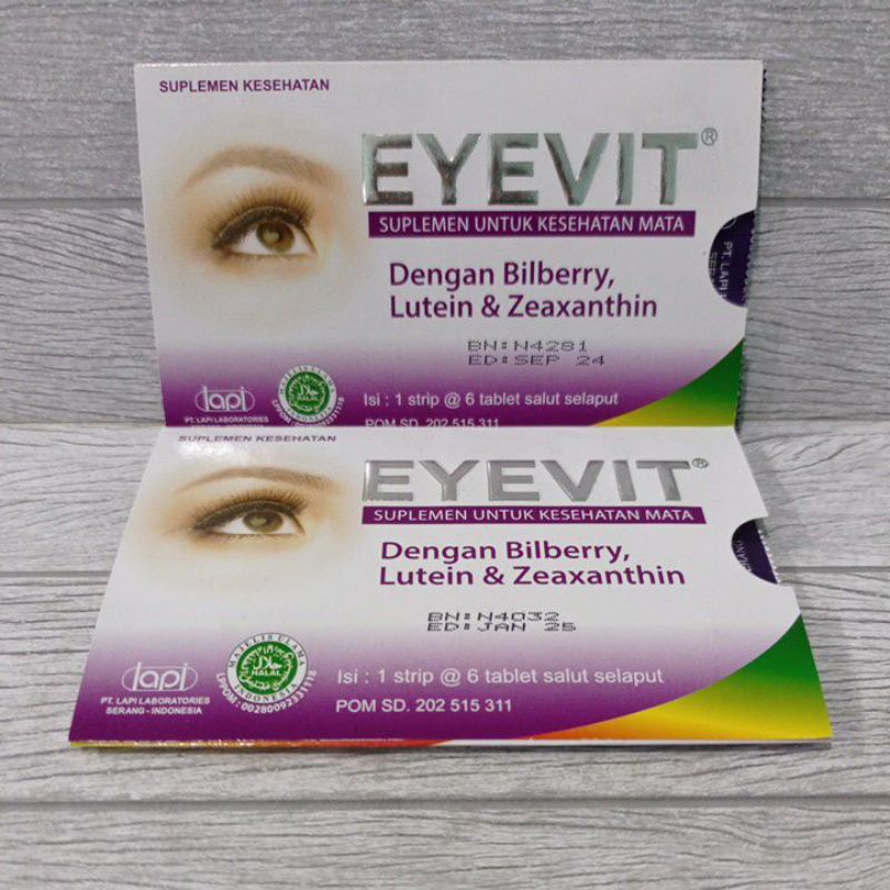 Jual Eyevit Tablet (strip) | Shopee Indonesia