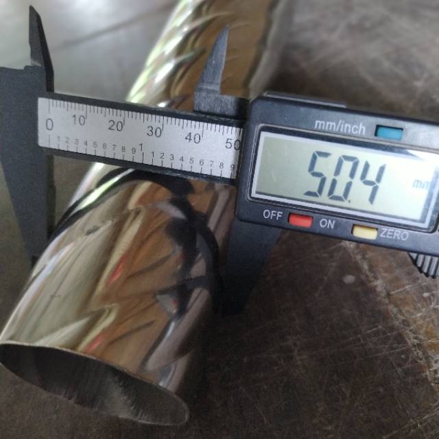 Jual Pipa Stainless Ulir Tebal 0,8 mm Harga per 10 cm | Shopee Indonesia