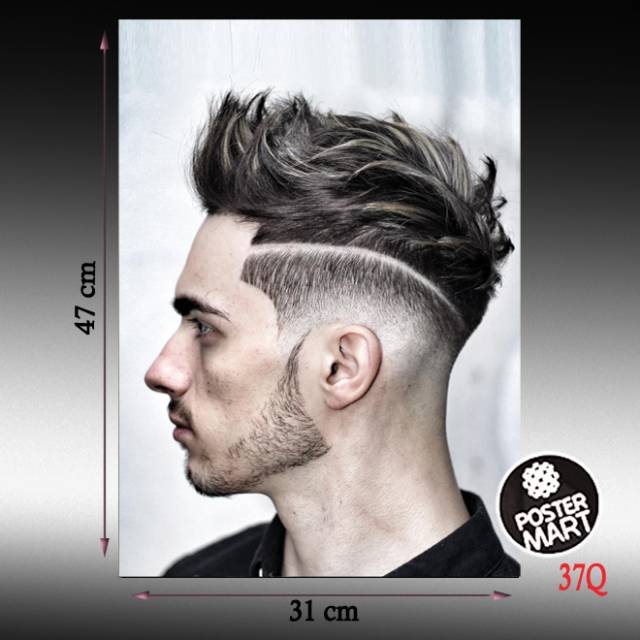 Jual POSTER BARBERSHOP PANGKAS RAMBUT DAN SALON 37Q | Shopee Indonesia
