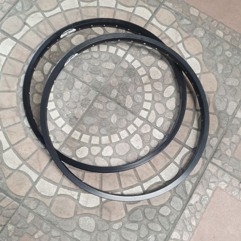 Jual VELG RIMS 20 ALLOY GENIO 36H HITAM SINGLE WALL | Shopee Indonesia