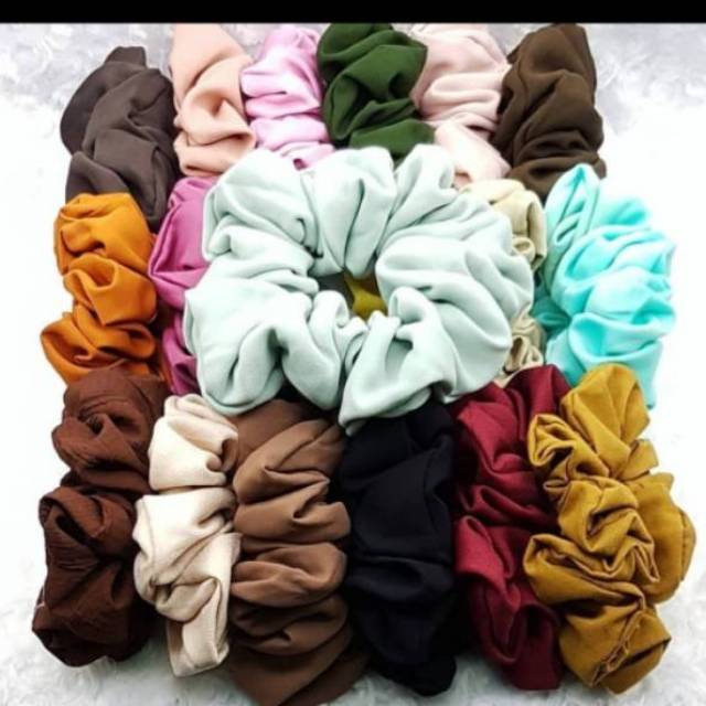 Jual Scrunchie (bahan lembut) | Shopee Indonesia