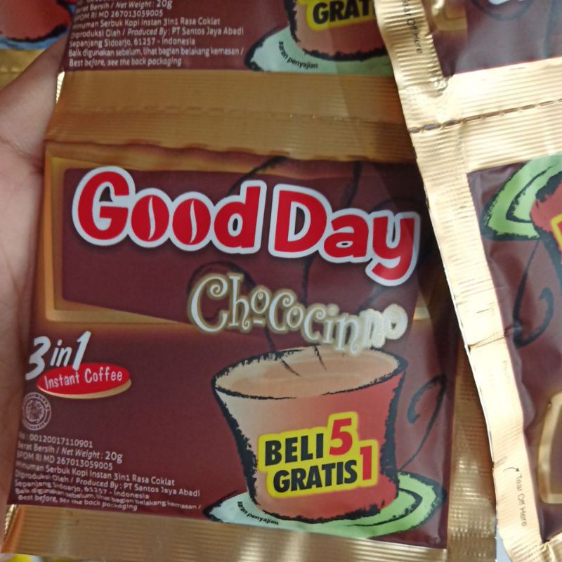 Jual Good Day 3in1 Renceng (isi 10 sachet) | Shopee Indonesia