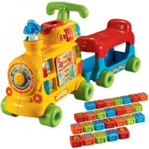 Jual Vtech Baby Push And Ride Alphabet Train Ride On - SEWA AREA ...
