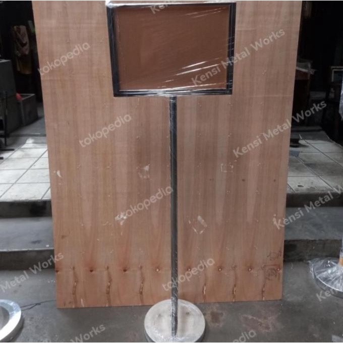 Jual Office & Stationery | Document Organizer | Sign Stand Stainless ...