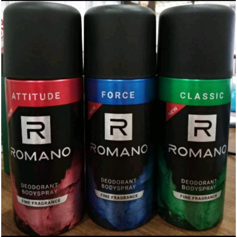 Jual Romano Deodorant Body Spray 150ml | Shopee Indonesia