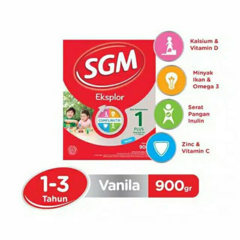 Jual sgm explore 1 plus vanilla 900gr | Shopee Indonesia