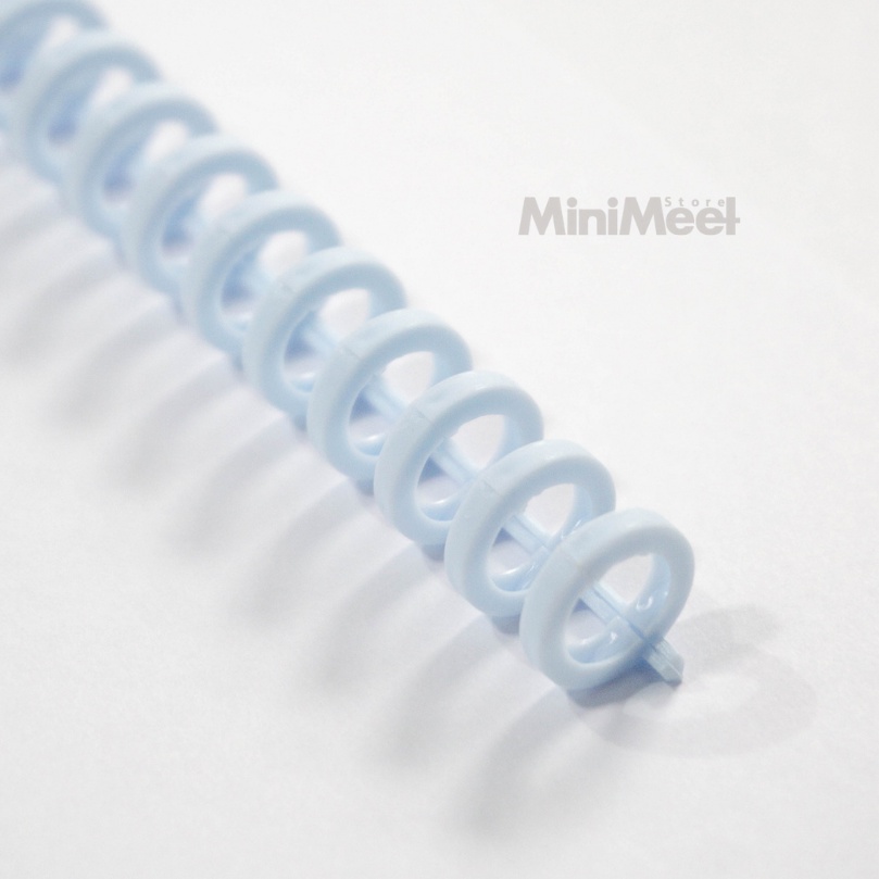 Jual DIY Ring Binding Binder Loose Leaf 30 lubang Spiral Bahan Plastik ...