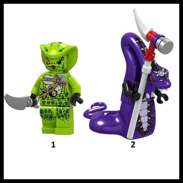 Jual Ninjago Chokun Chap Rai Constrictai Serpentine Ular Minifigure ...