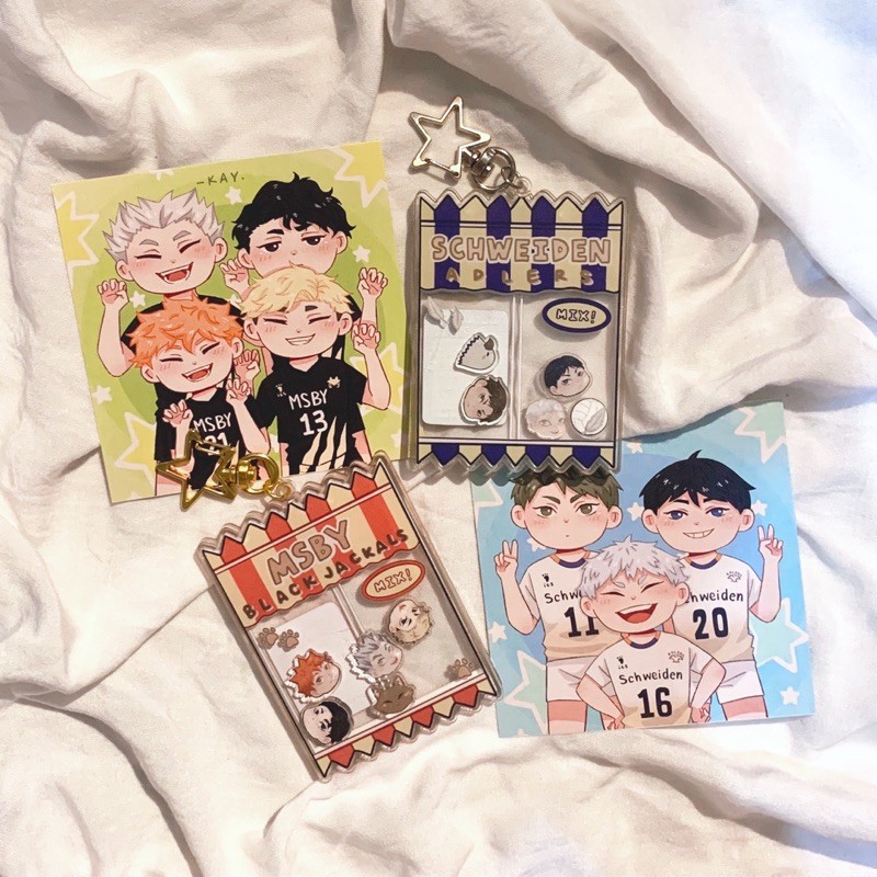 Jual haikyuu timeskip shaker + prints | Shopee Indonesia