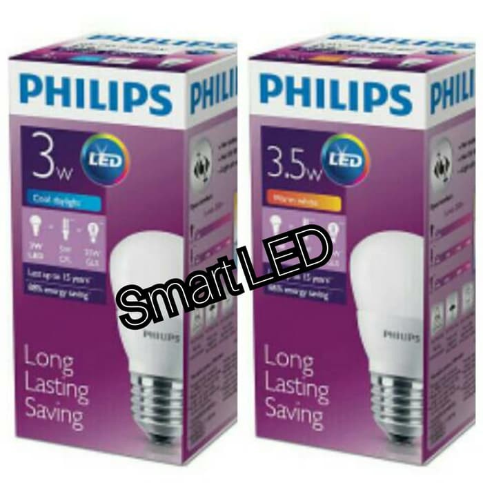 Jual Lampu Bohlam LED Bulb Philips 3watt 3 watt 3w - Original - Garansi ...