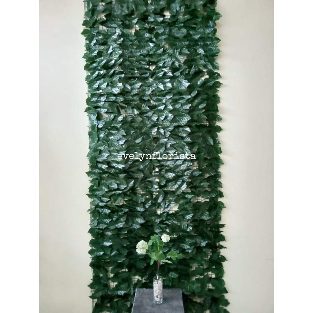 Jual Daun Anggur Rambat Gulung Artificial Plastik Dinding Tanaman Hias ...