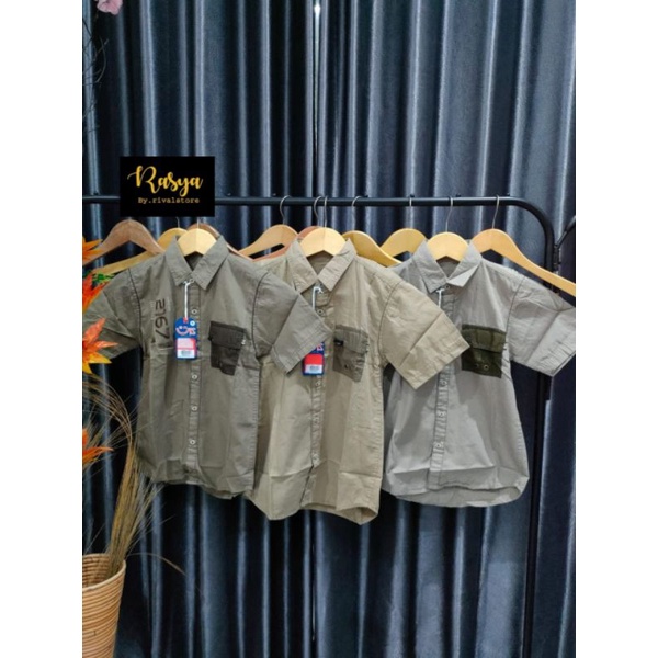 Jual KEMEJA MERK UIS MODEL TANGAN JANGKIS | Shopee Indonesia