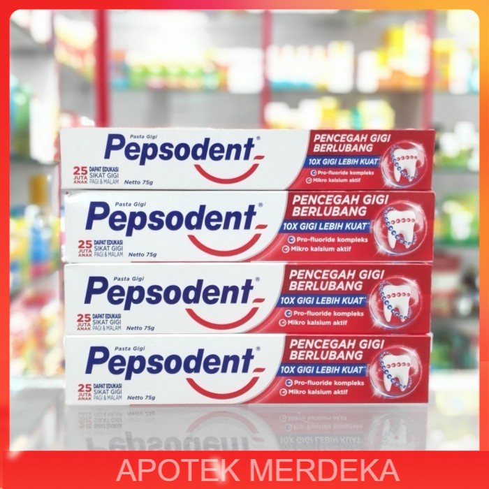 Jual pepsodent 75 gr / pasta gigi pepsoden 75gr | Shopee Indonesia