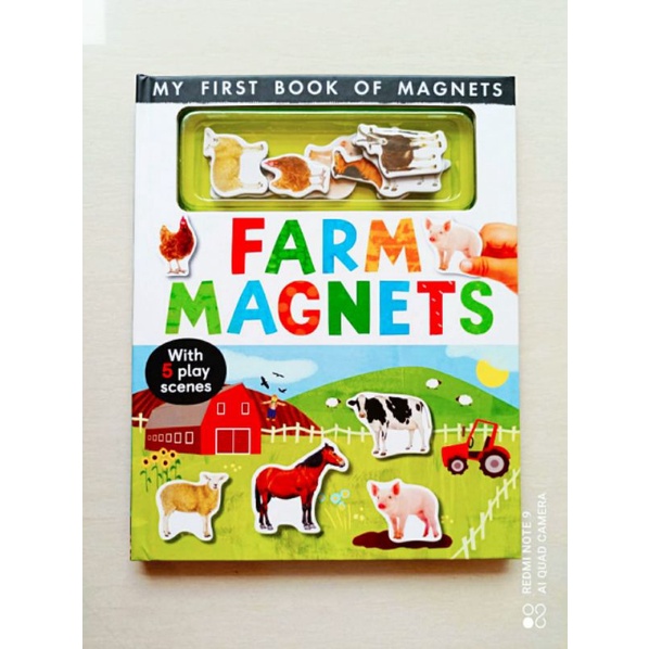 Jual Little Tiger Press - My First Book of Magnets: Farm Magnets (with ...