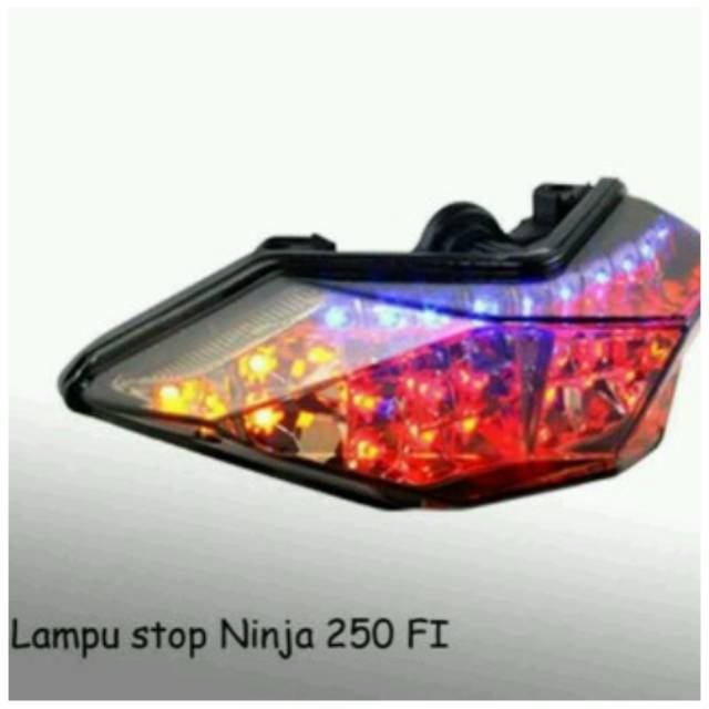 Jual lampu stop stoplamp led ninja injeksi f1 250 250r z250 z300 ...