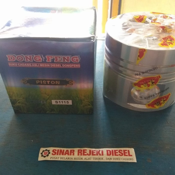 Jual Piston Seker Seher Mesin Diesel S1115 3R 3 Ring Dongfeng Dong Feng gz | Shopee Indonesia
