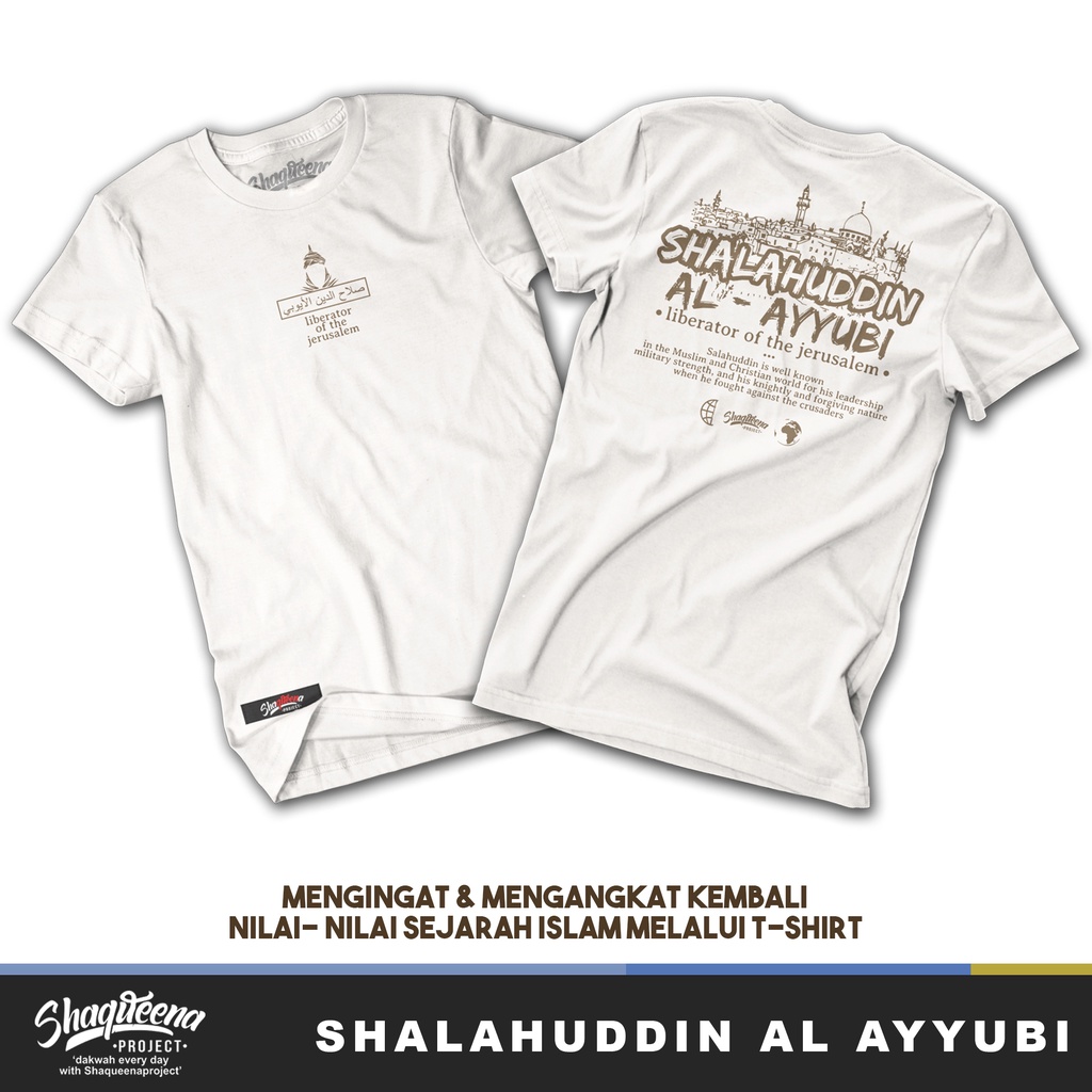 Jual Kaos Shalahuddin Al Ayyubi - New Original Kaos Dakwah | Shopee ... Jual Kaos Shalahuddin Al Ayyubi - New Original Kaos Dakwah | Shopee ...