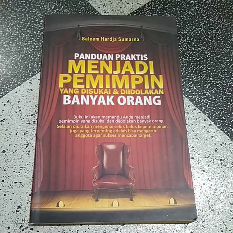 Jual Buku Panduan Praktis Menjadi Pemimpin # Saleem Hardja Sumarna | Shopee Indonesia