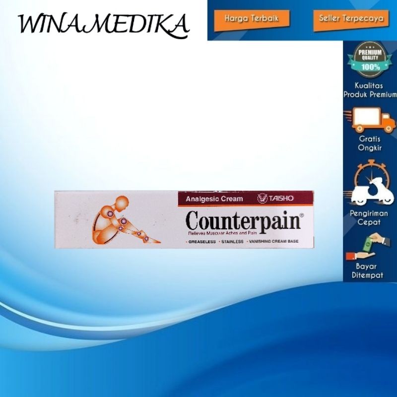 Jual COUNTERPAIN ANALGESIC CREAM 15 GRAM | Shopee Indonesia