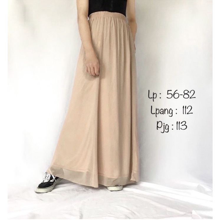 Jual Preloved Rok Vintage Cream Panjang | Shopee Indonesia