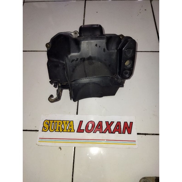 Jual BOX FILTER UDARA SET HONDA BEAT KARBU ORIGINAL COPOTAN BEKAS ...