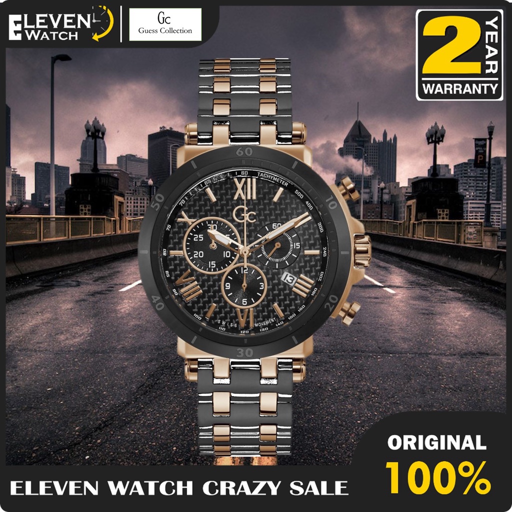 Jual Jam Tangan Pria Guess Collection / GC Y44007G2MF Garansi 2 Tahun ...