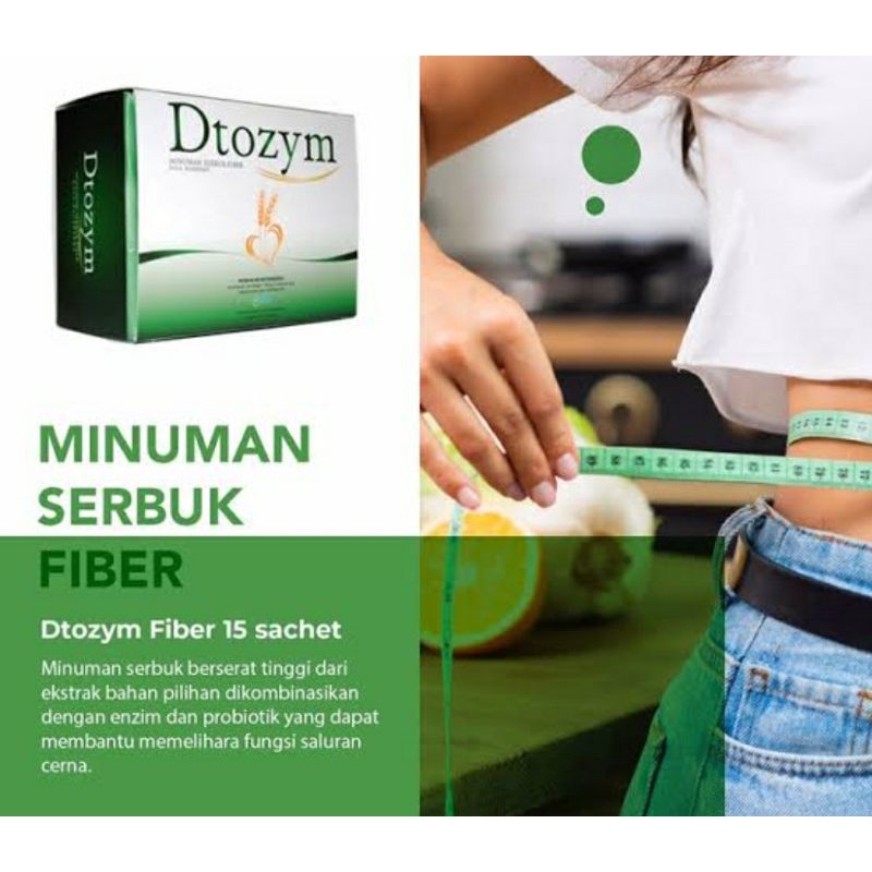 Jual D T O Z Y M Minuman fi*ber untuk melancarkan pencernaan dan Diet ...