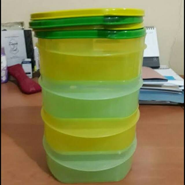 Jual Tupperware sale !! Cool stackable set | Shopee Indonesia