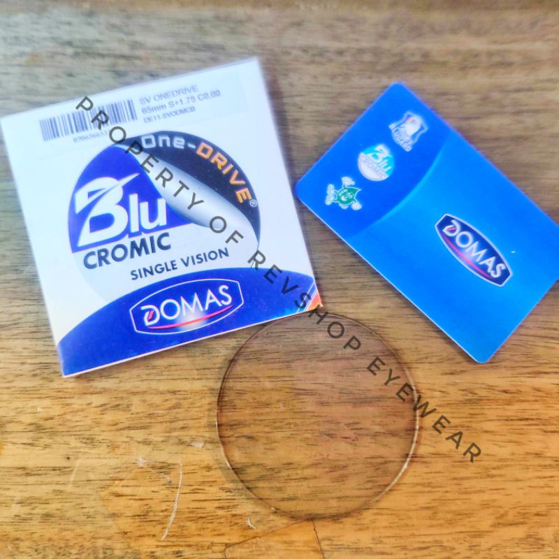 Jual Lensa kacamata Domas One Drive Bluechromic night driving | Shopee ...