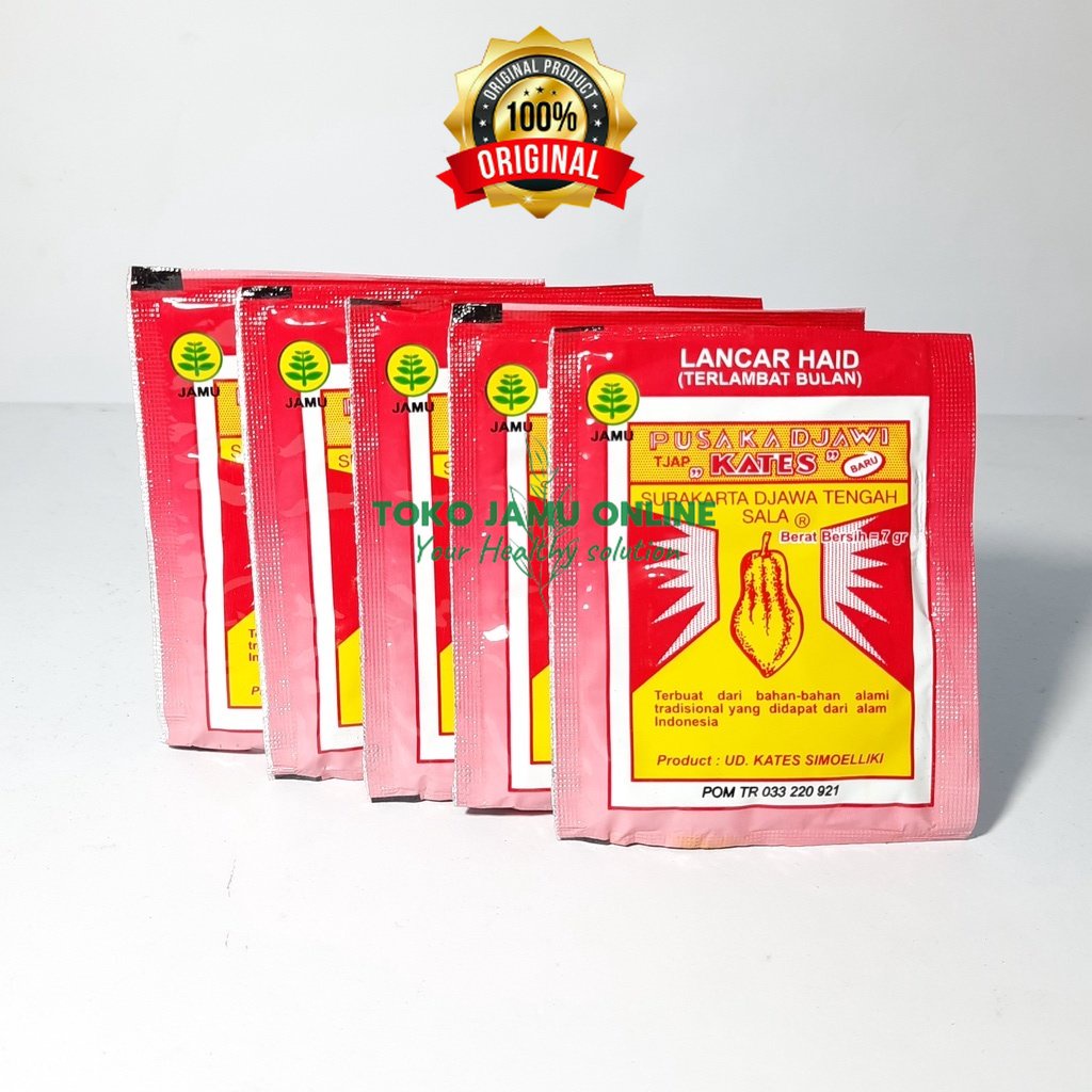Jual Jamu Kates Herbal Pelancar Terlambat Bulan Melancarkan Haid Ampuh ...
