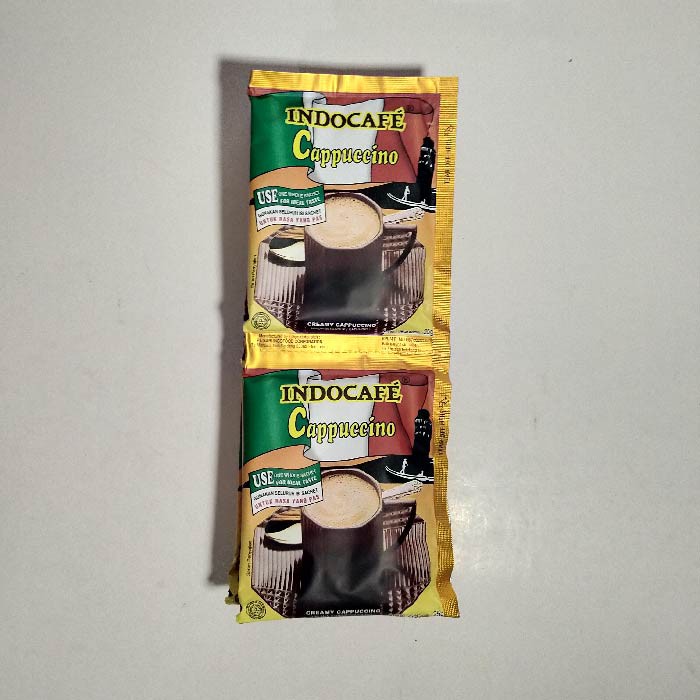 Jual Indocafe Cappucino 25gram Rentengan (10pcs) | Shopee Indonesia