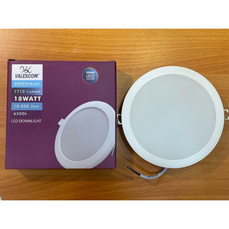 Jual Downlight Led Panel Inbow 18W 18 Watt 18Wat Putih 6 inch Valescom ...