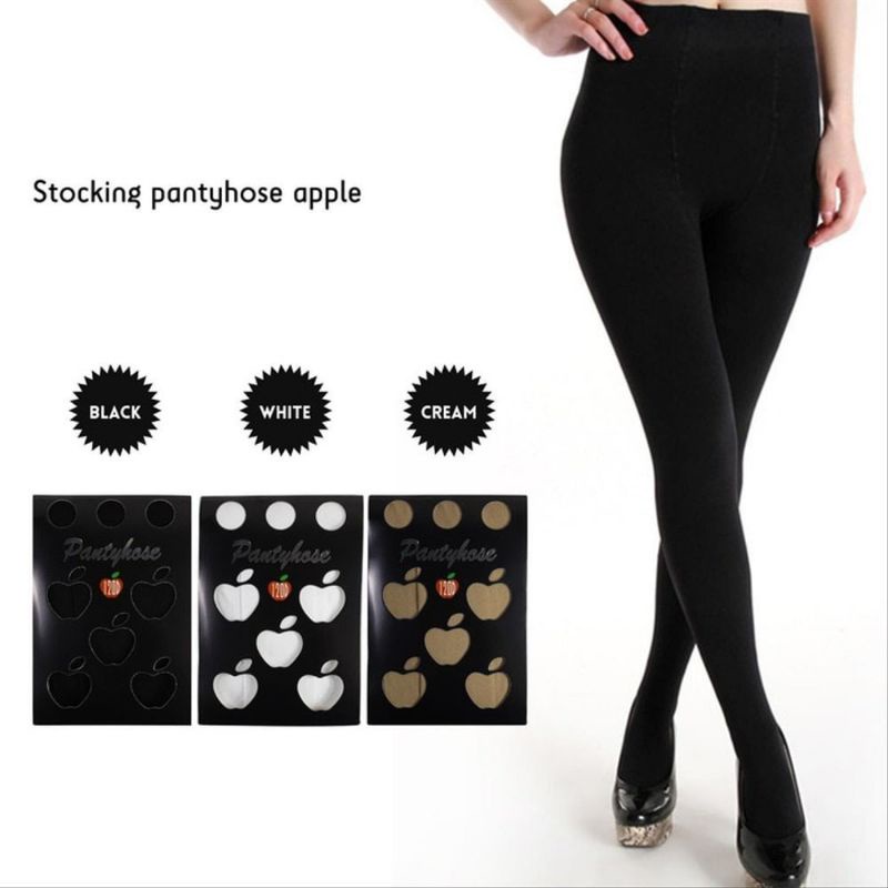 Jual Stoking stocking celana pantyhose wanita merk Apple 120D Hitam ...