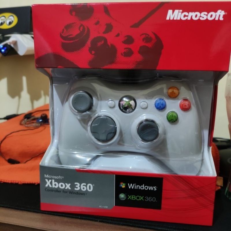 Jual Stik STICK Xbox 360 Wire / Menggunakan kabel New juga Support PC ...