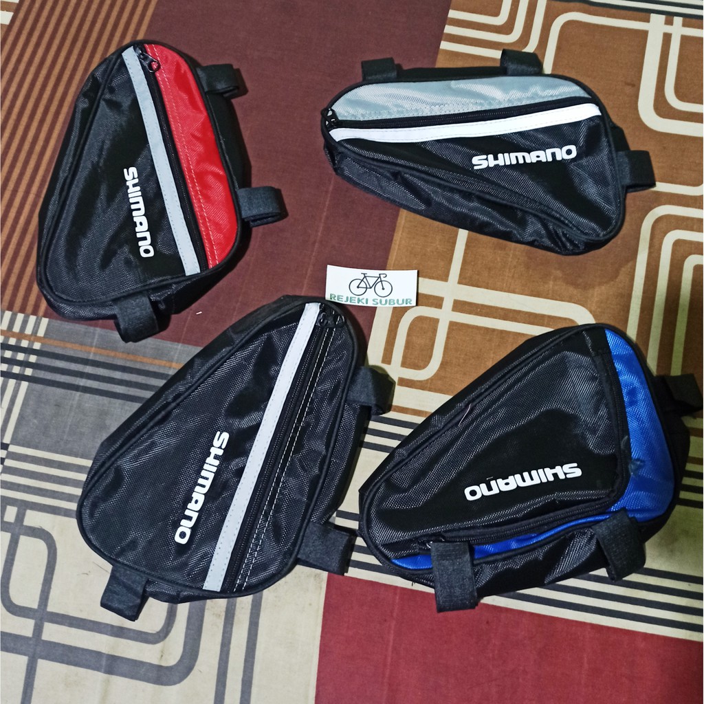Jual tas frame segitiga sepeda bawah sadel jok bagus | Shopee Indonesia