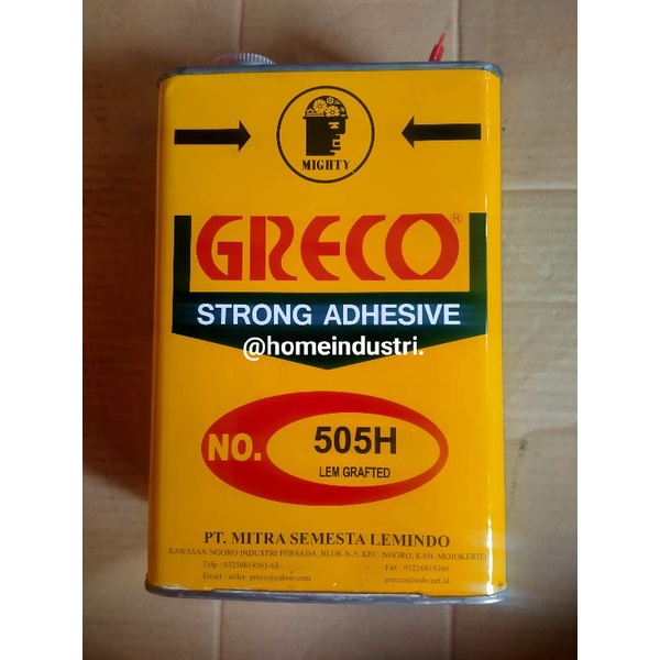 Jual lem greco 505H ukuran galon | Shopee Indonesia