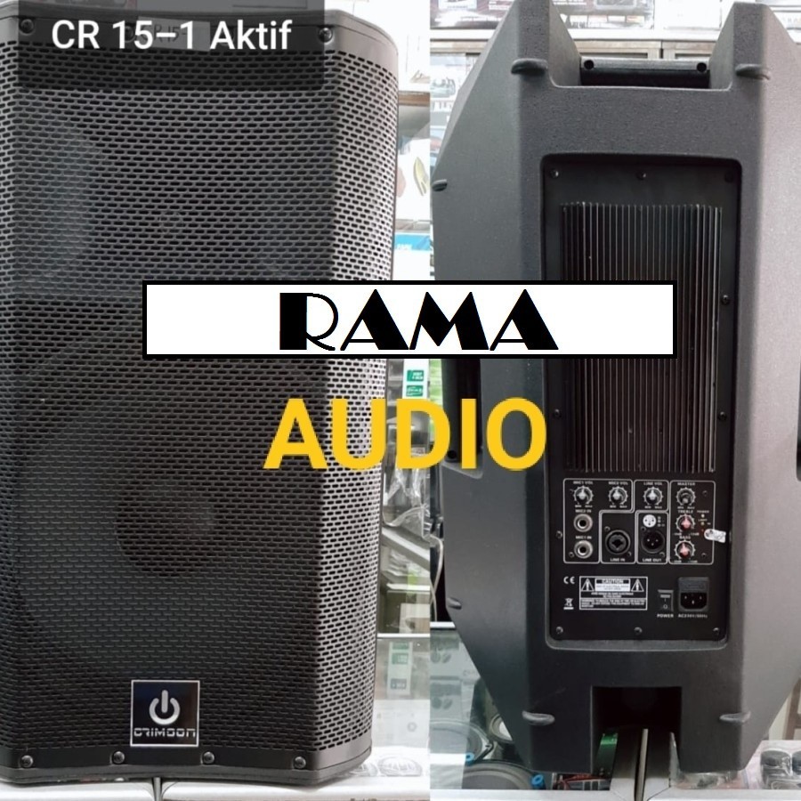 Jual Speaker MONITOR Aktif 15 Inch 400watt PRO AUDIO CRIMSON CR 15-1 CR ...
