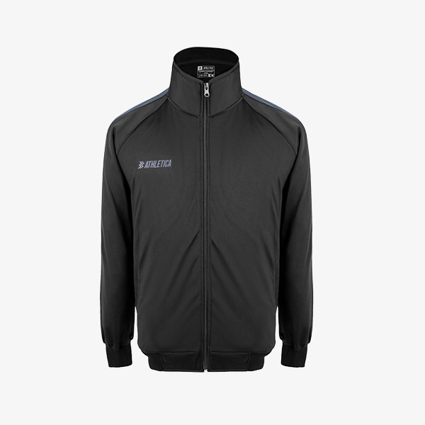 Jual Athletica - Levin Tracktop Black Grey | Jacket Olahraga | Hoodie ...