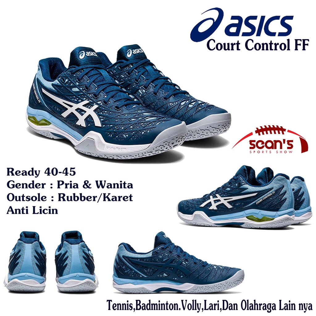 Jual Sepatu Badminton Cour Control FF/ Sepatu Tennis / Sepatu tenis ...