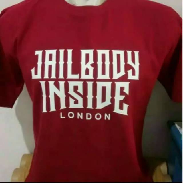 Jual Tshirt baju kaos jail body inside | Shopee Indonesia