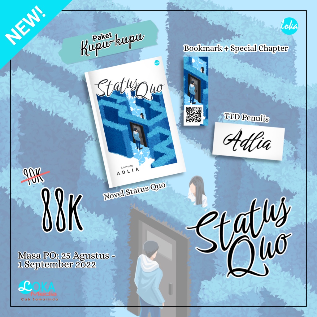 Jual Novel Status Quo by Adlia | Shopee Indonesia
