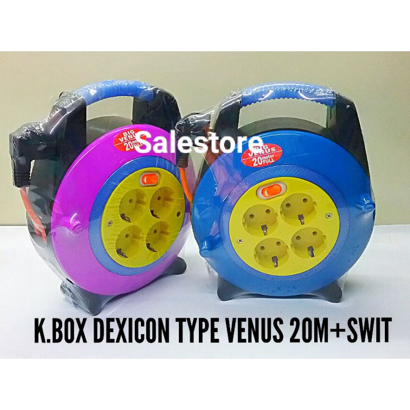Jual Kabel Box Venus 8/12/ 20 meter/roll kabel/terminal colokan listrik ...