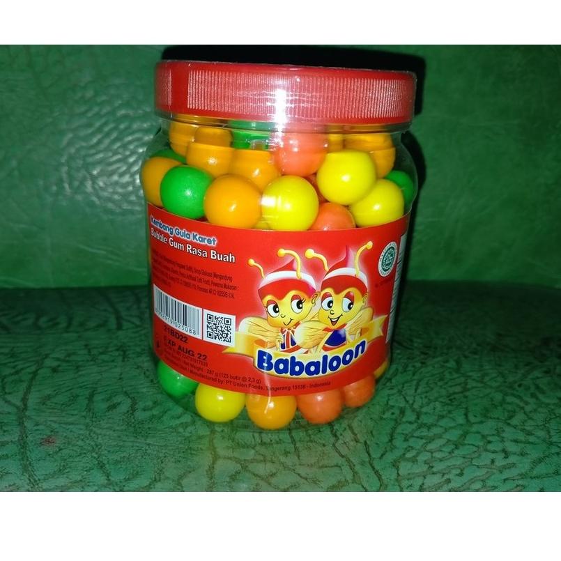 Jual (zpdn -90) PERMEN KARET BUAH BABALOON 287.5g (125x2.3g) 875VETX | Shopee Indonesia