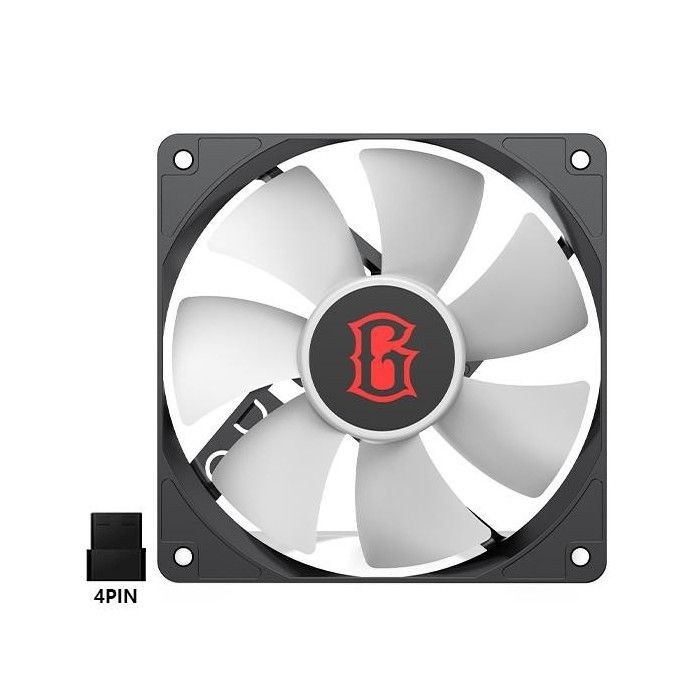 Jual Fan Casing Gamen GCF100 Black - RGB | Shopee Indonesia