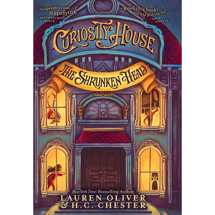 Jual CURIOSITY HOUSE #1: THE SHRUNKEN HEAD Lauren Oliver & H. C ...