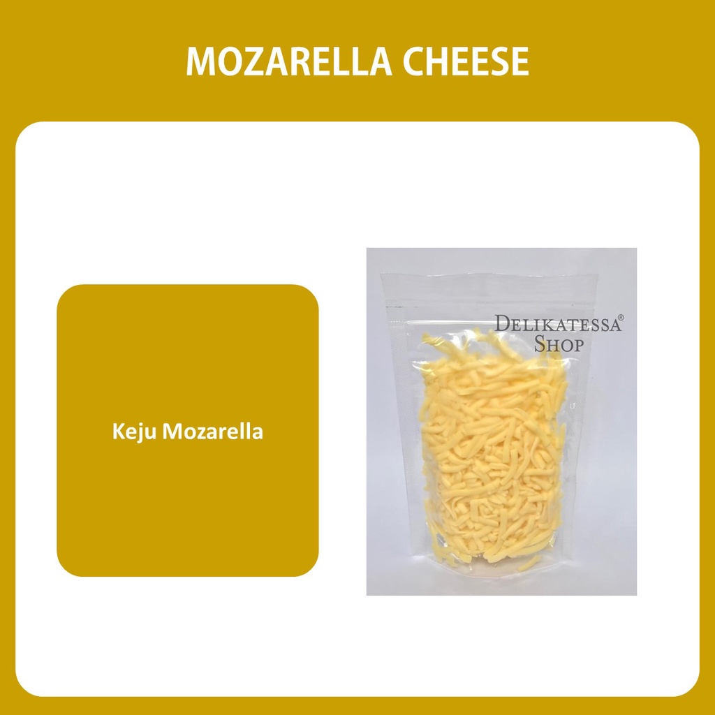 Jual SHREDED MOZARELLA CHEESE 225 gr KEJU MOZARELA PARUT | Shopee Indonesia