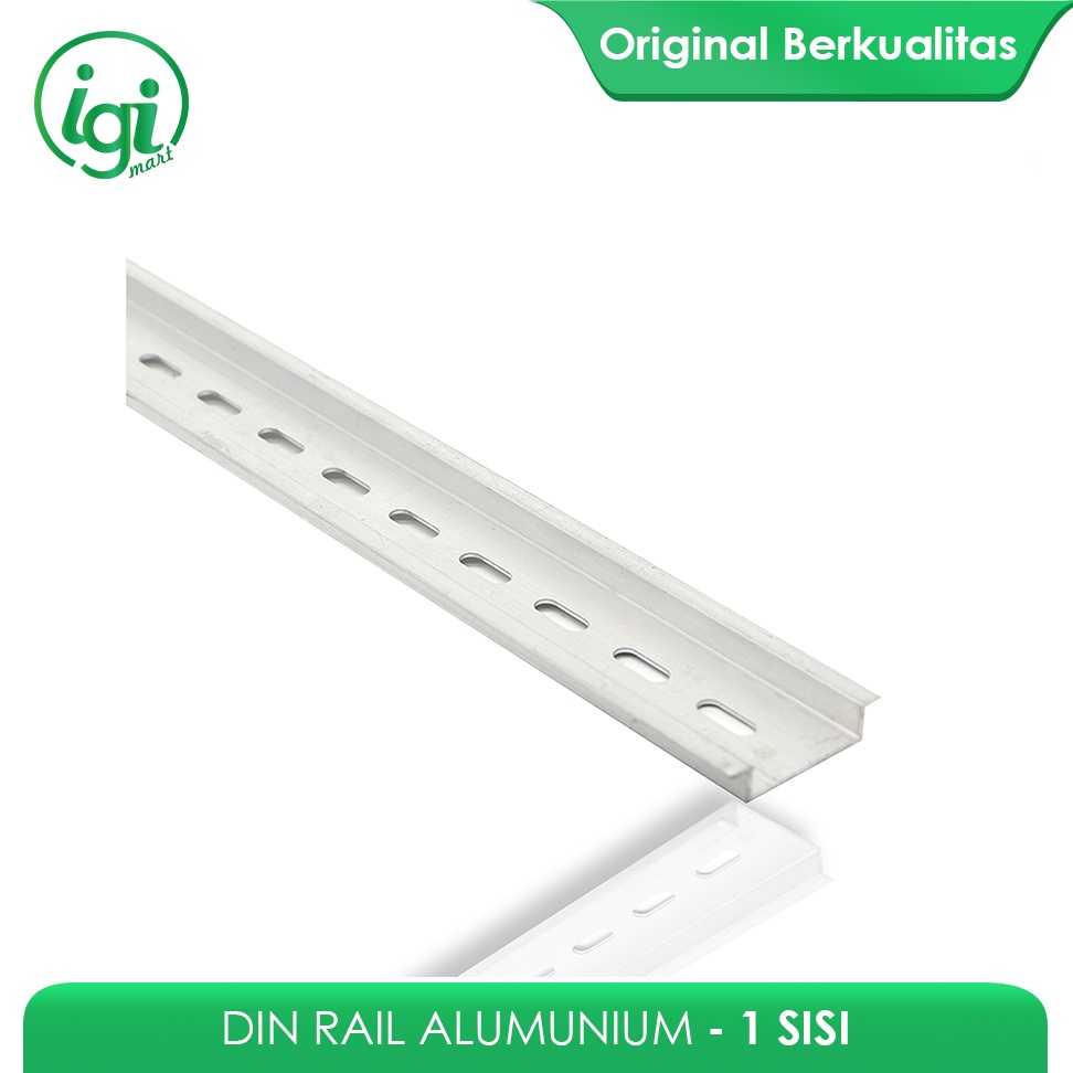 Jual RELL MCB 1F - DIN RAIL MCB ALUMUNIUM 1 FUNGSI 1 METER - REL MCB 1 ...