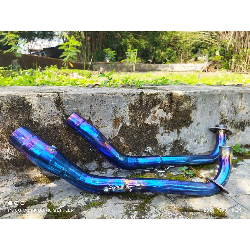 Jual Leher knalpot blue moon matic Aerox nmax aerox connected nmax new ...