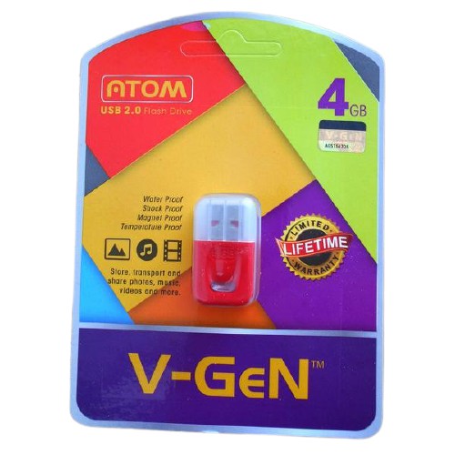 Jual Flashdisk 4gb Atom ( V-Gen ) | Shopee Indonesia