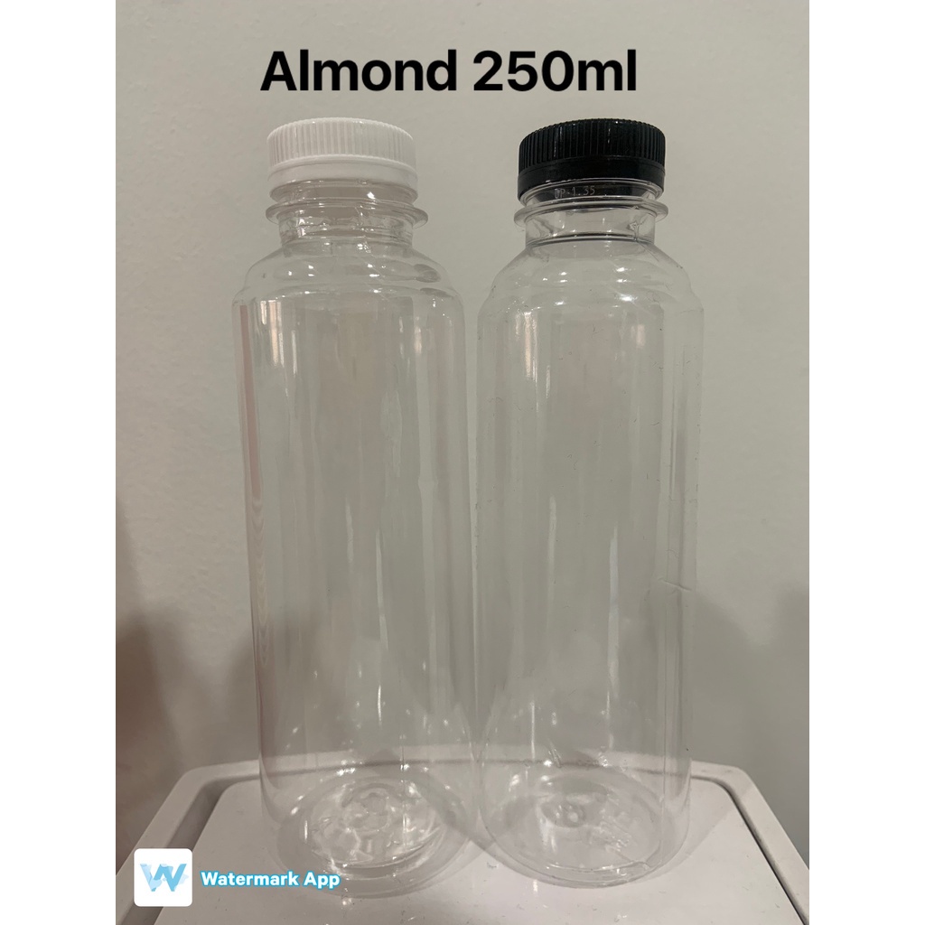 Jual Botol ALMOND 250 ml 250ml BULAT | Shopee Indonesia